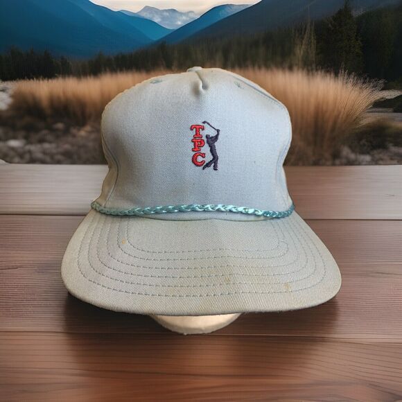 New Era | Accessories | Vintage Light Blue Tpc Golf Hat Snapback | Poshmark
